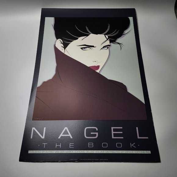 Mirage | Art | Vintage 985 Patrick Nagel Art Poster For The Book ...